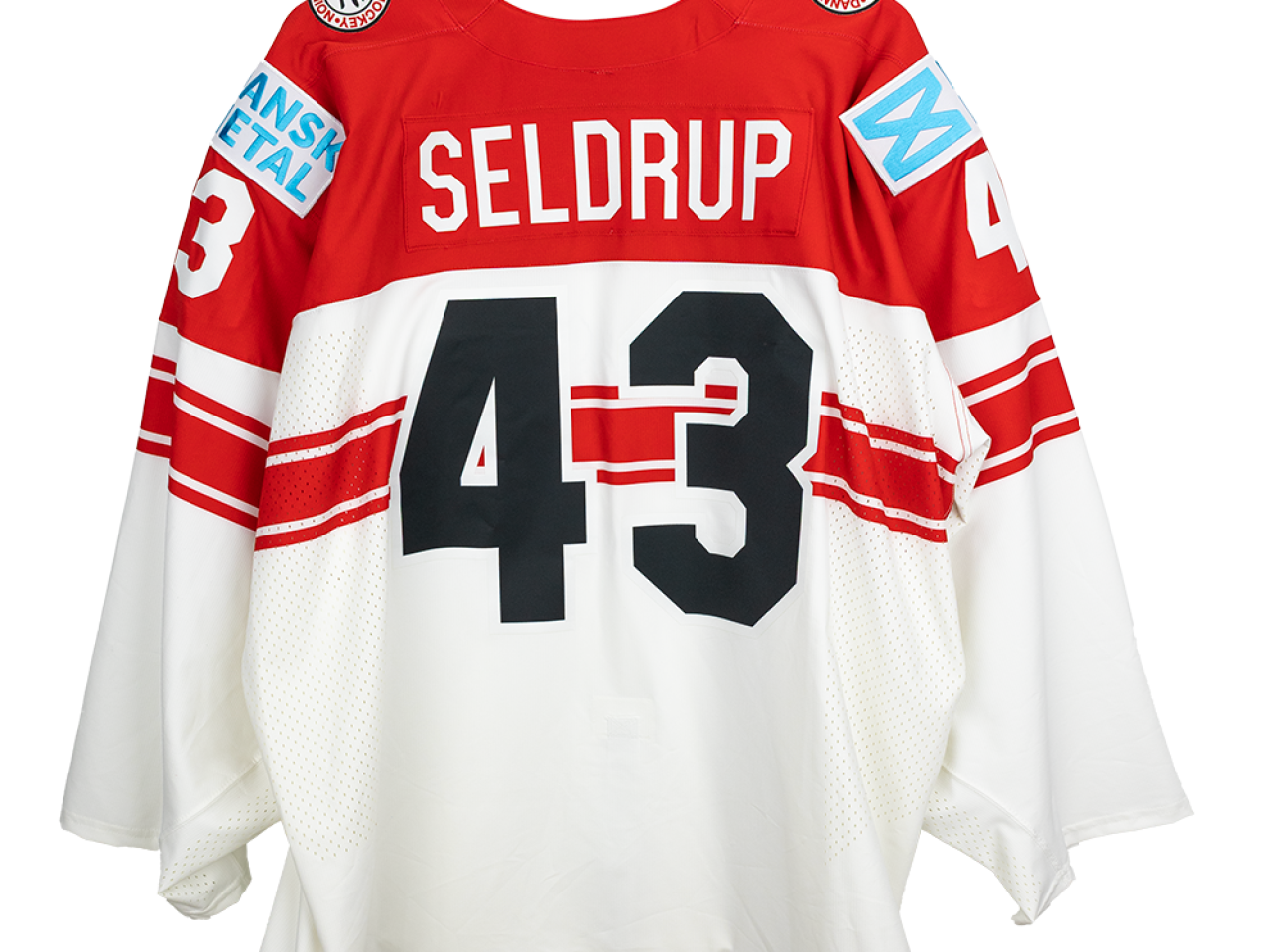 MATCH WORN JERSEY VM 2025 - 43. SELDRUP